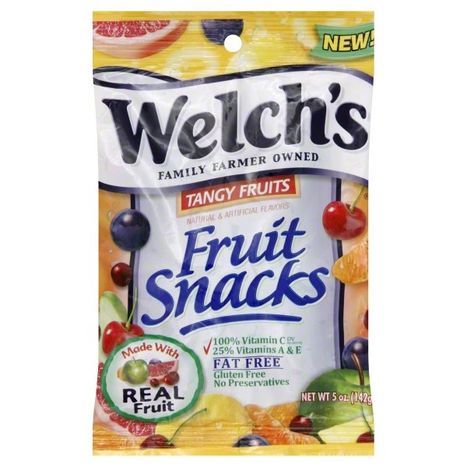 Buy Welchs Fruit Snacks, Tangy Fruits - 5 Ounces Online | Mercato