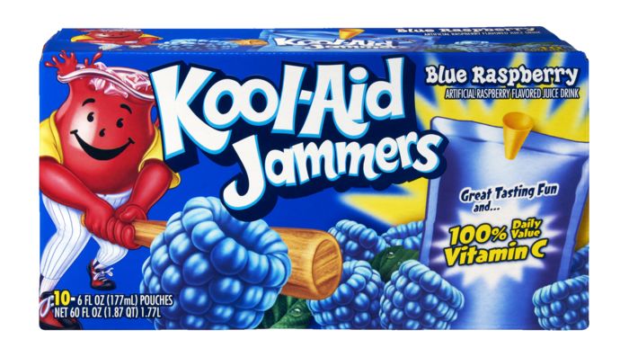 Buy Kool Aid Jammers Drink, Blue Raspberry - ... Online | Mercato